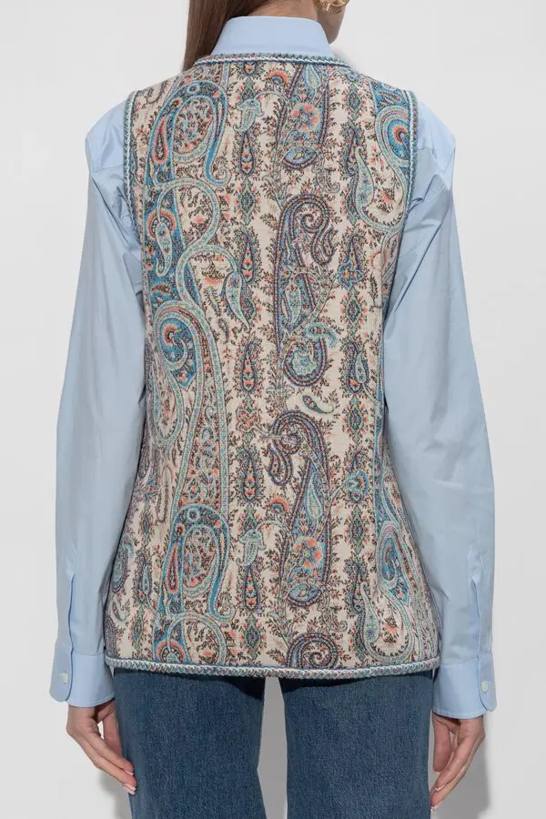 Etro Patterned Vest - Multicolour