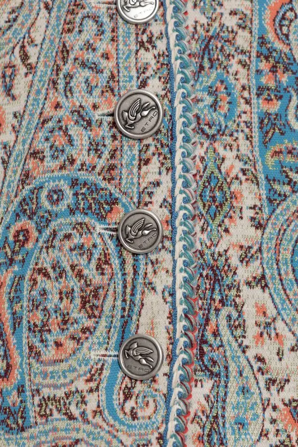 Etro Patterned Vest - Multicolour