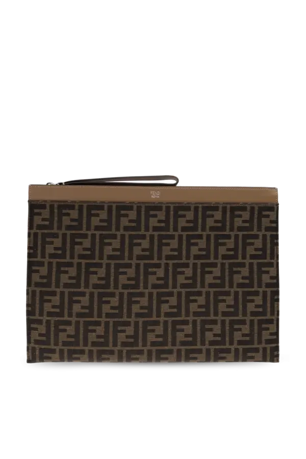 Fendi Hand Pouch - Brown