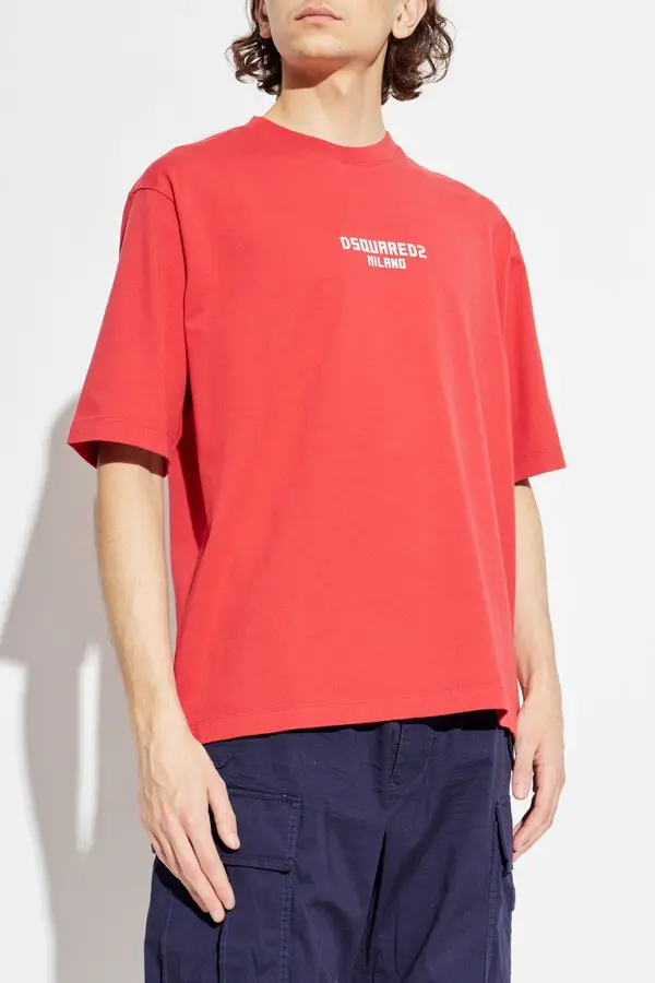 Dsquared2 T-shirt With Logo - Red