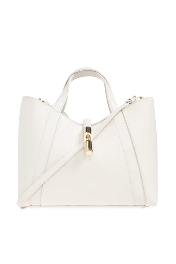 Furla Goccia Small Shopper Bag - Cream