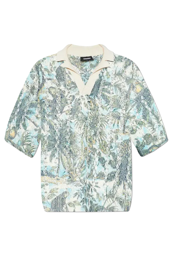Dsquared2 Patterned Polo