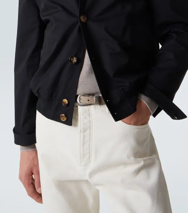 Brunello Cucinelli Cotton-blend Blouson Jacket