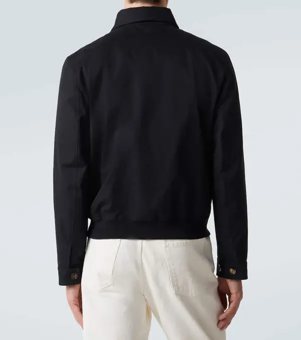 Brunello Cucinelli Cotton-blend Blouson Jacket