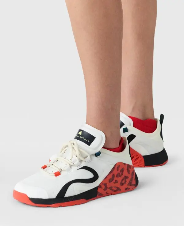 Stella McCartney Dropset Strength Trainers - Orange/white