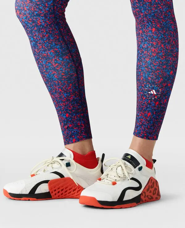 Stella McCartney Dropset Strength Trainers - Orange/white