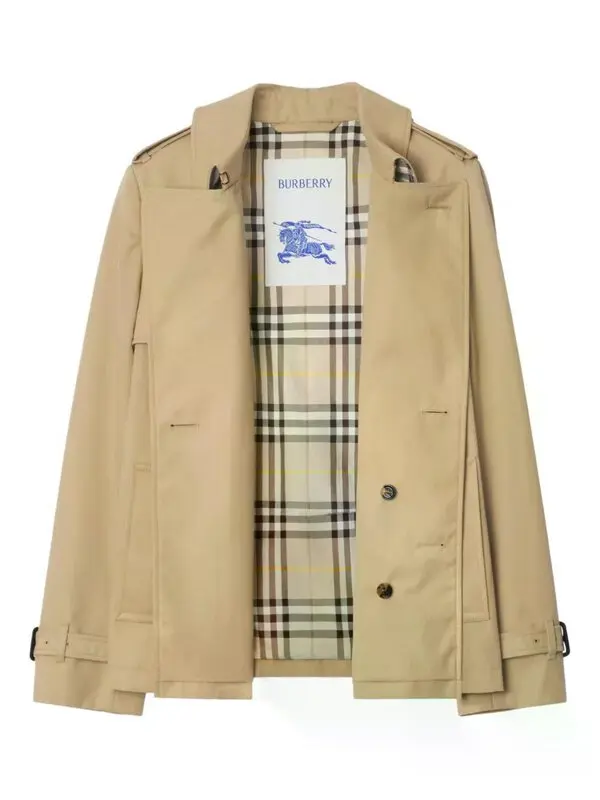 Burberry Belted Double-breasted Jacket