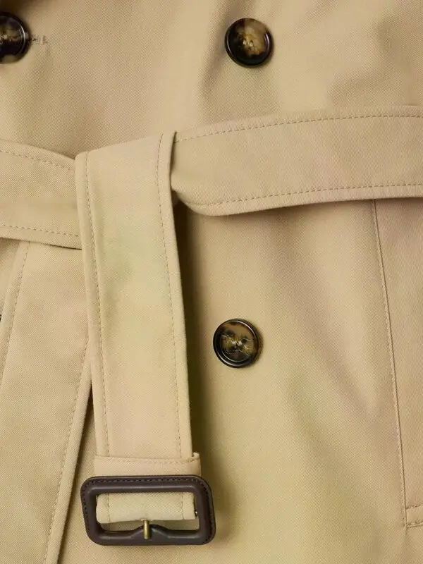Burberry Belted Double-breasted Jacket