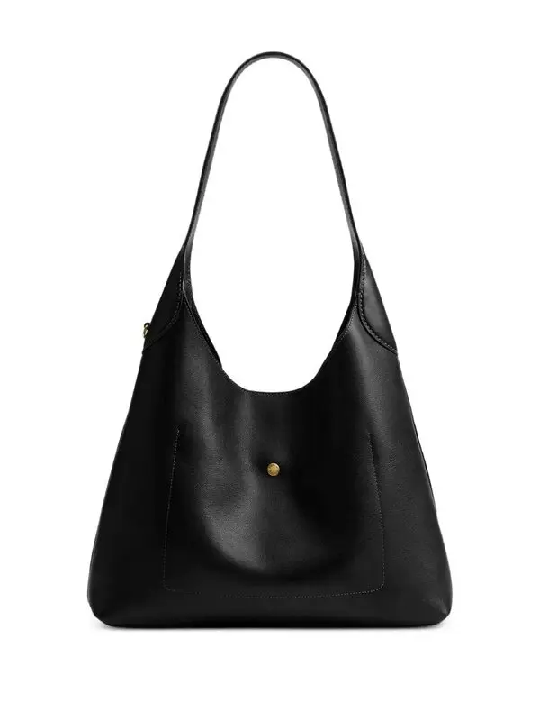 COACH Leather Shoulder Bag - Black