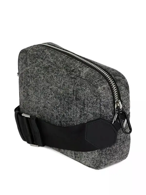 Karl Lagerfeld Washed-denim Bag - Grey
