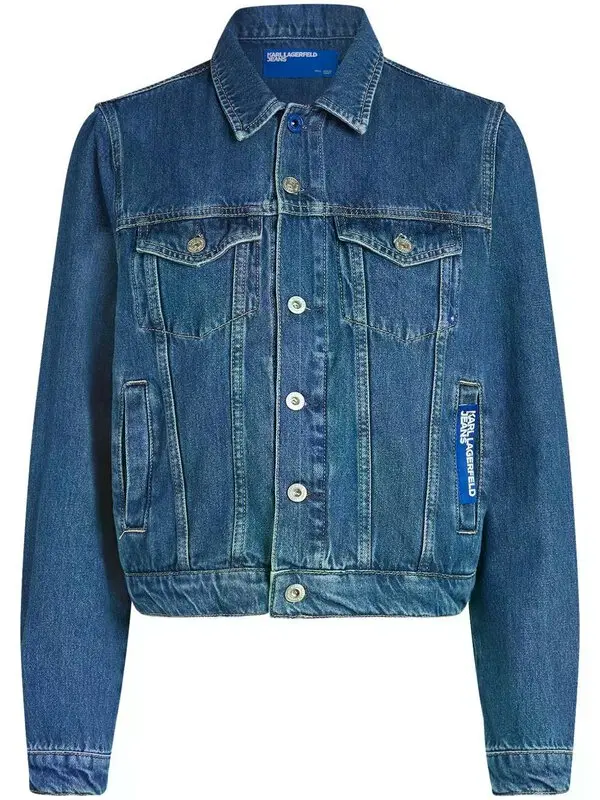 Karl Lagerfeld Regular-fit Denim Jacket - Blue