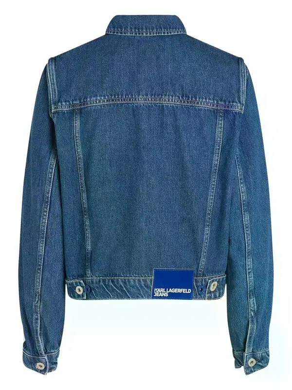 Karl Lagerfeld Regular-fit Denim Jacket - Blue