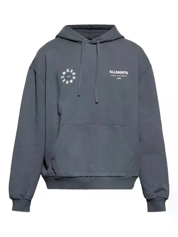 ALLSAINTS Kindred Graphic Hoodie - Grey