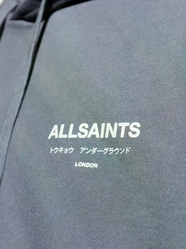 ALLSAINTS Kindred Graphic Hoodie - Grey