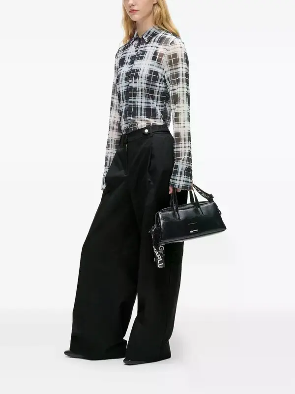 Karl Lagerfeld Wide-leg Trousers