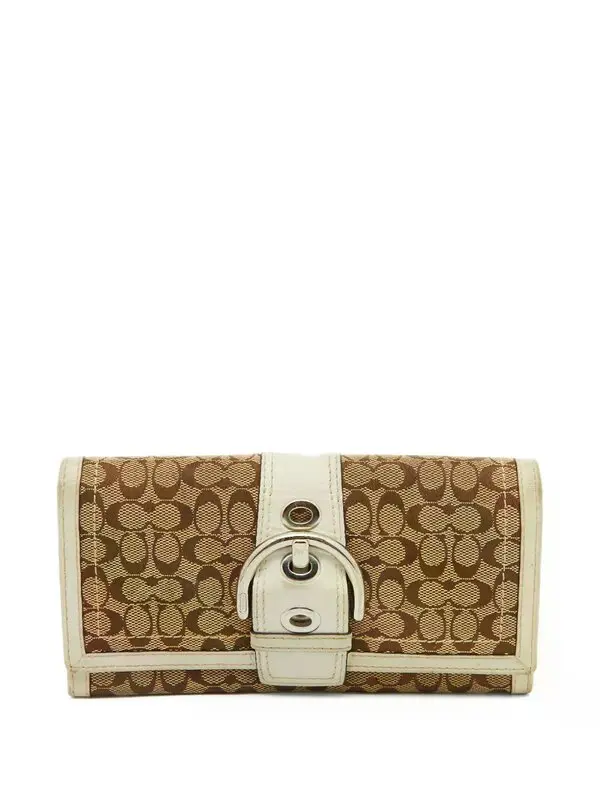 COACH VINTAGE 2023 Canvas Wallet - Neutrals