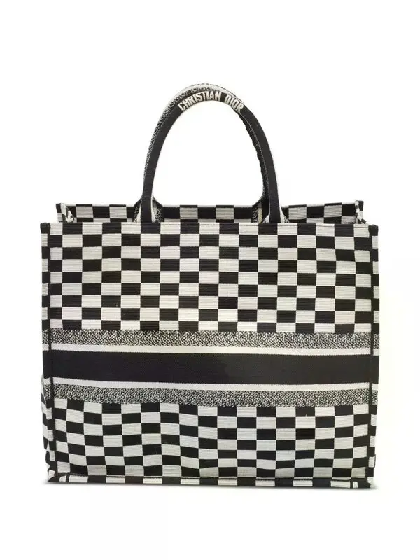 Dior Book Tote Bag - Black