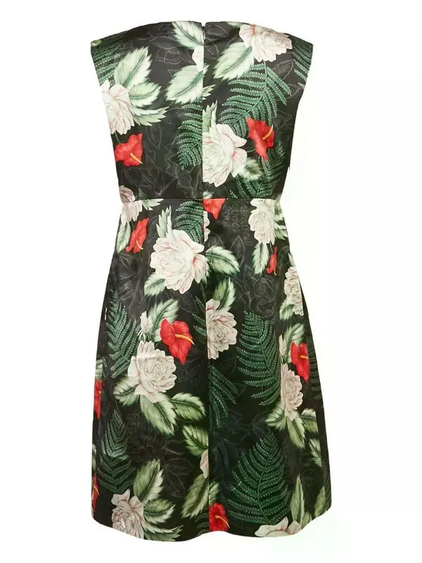Gucci Floral-print A-line Dress