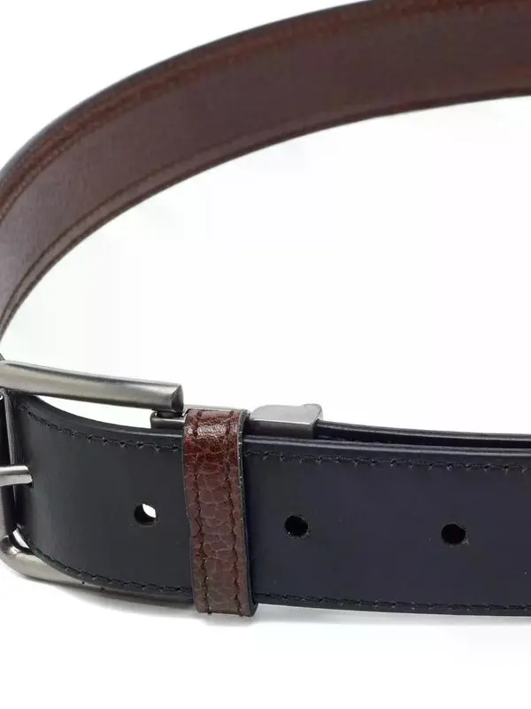 FERRAGAMO Reversible Leather Belt