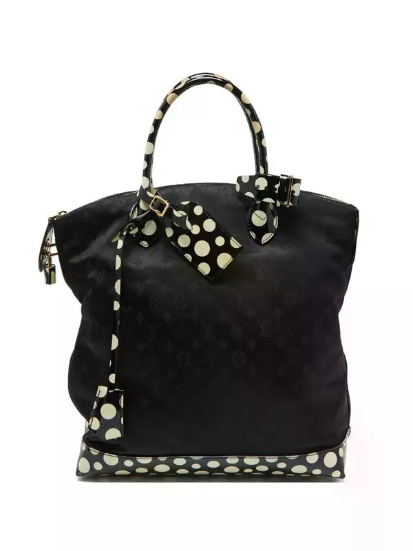 LOUIS VUITTON X Yayoi Kusama Tote Bag - Black