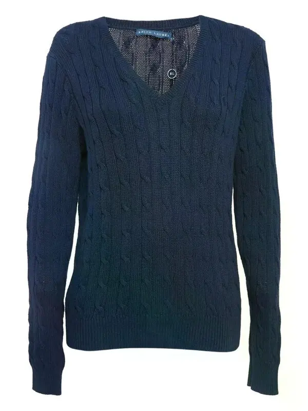 Polo Ralph Lauren Cable-knit V-neck Sweater
