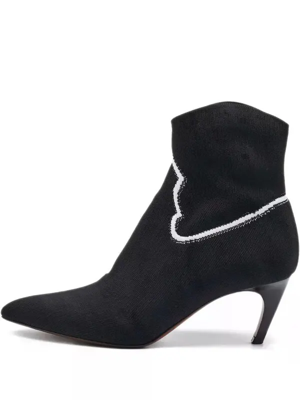 Dior 2024 Embroidered Ankle Boots