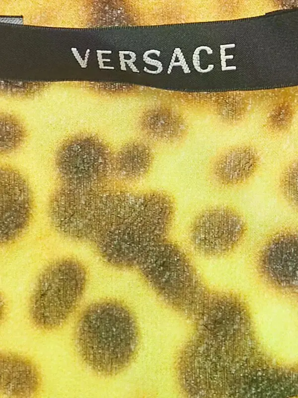 Versace Leopard-print Top