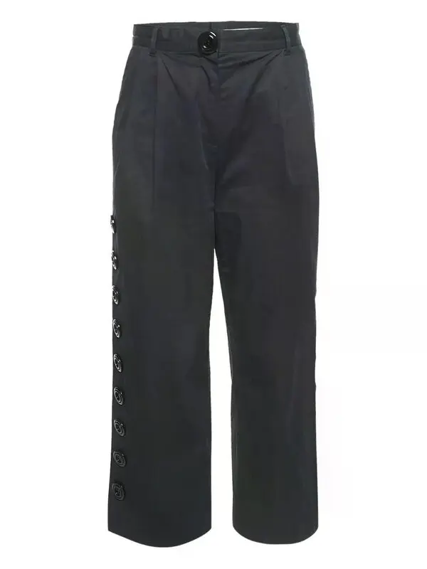 Dolce & Gabbana 2024 Pleated Straight-leg Trousers