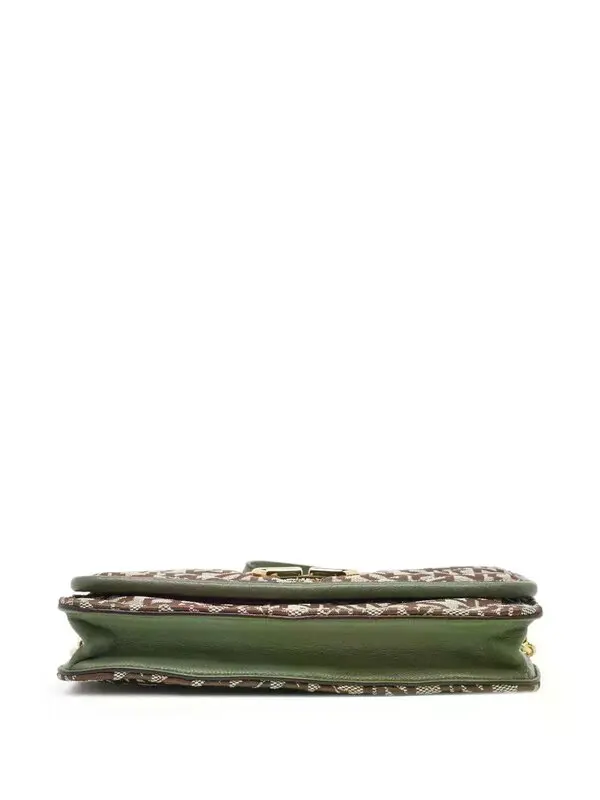 Dkny Monogram Leather Cross Body Bag