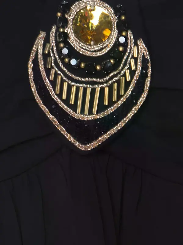 TEMPERLEY LONDON Embellished Silk Mini Dress