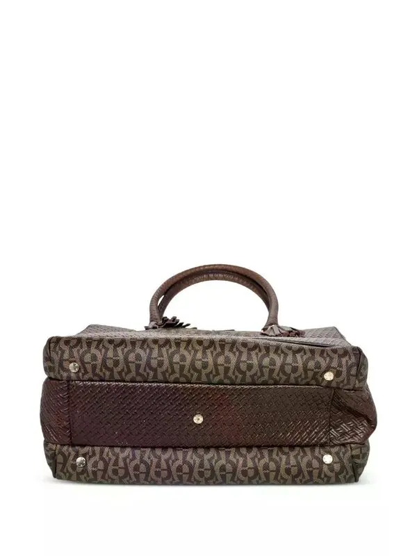 AIGNER Monogram Tote Bag