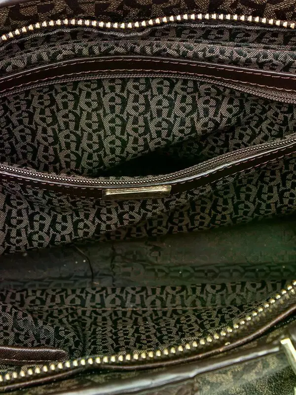 AIGNER Monogram Tote Bag