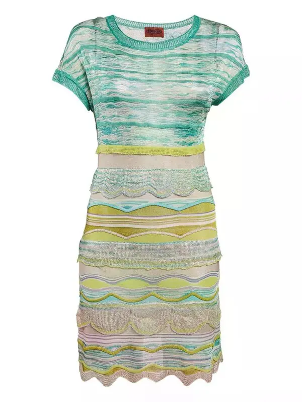 Missoni Wave Knitted Dress