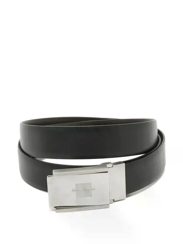 FERRAGAMO Reversible Belt - Black
