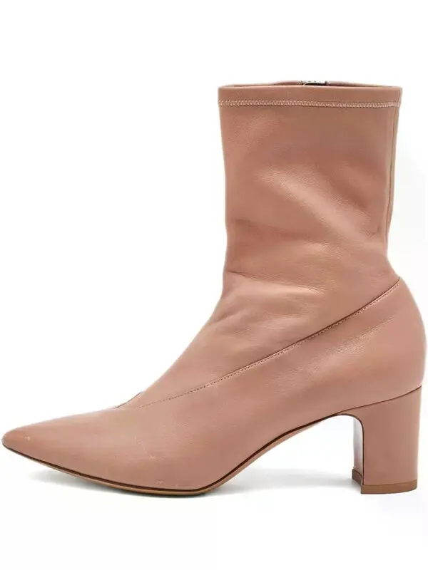 Valentino Garavani 60mm Leather Ankle Boots