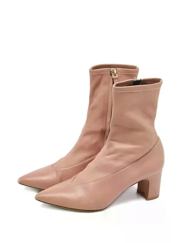 Valentino Garavani 60mm Leather Ankle Boots