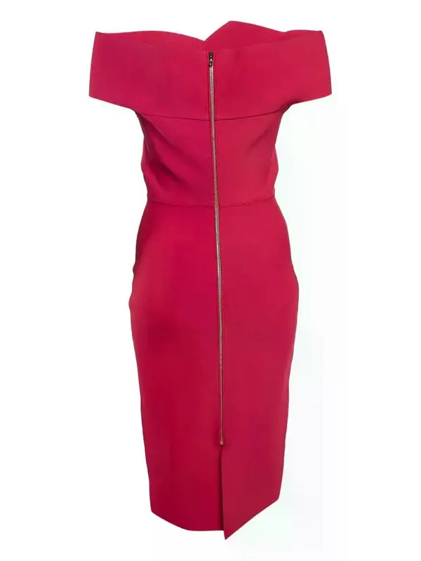 Roland Mouret Off-shoulder Dress
