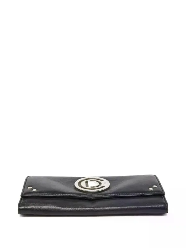 Dior Leather Continental Wallet