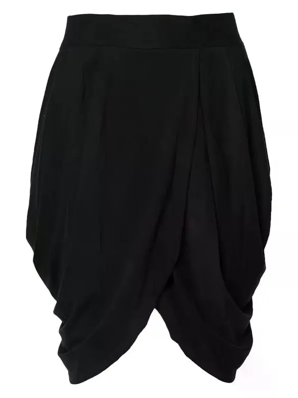 Alice + Olivia Draped Jersey Skirt