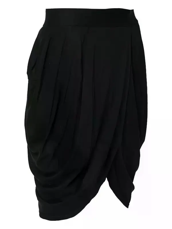 Alice + Olivia Draped Jersey Skirt