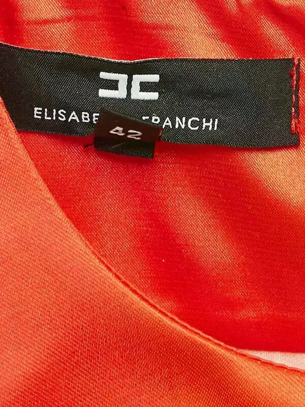 Elisabetta Franchi Belted Mini Dress