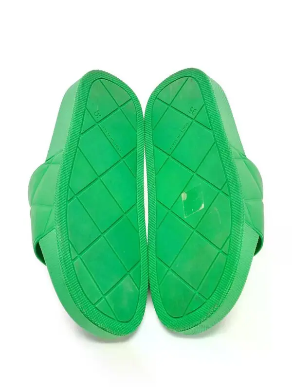 Bottega Veneta Diamond-pattern Slides
