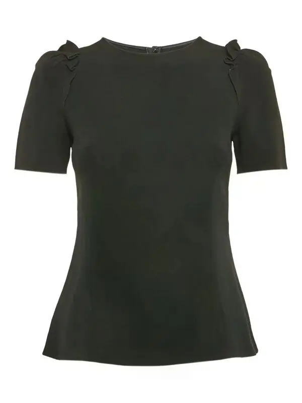 Dolce & Gabbana Ruffle-detail T-shirt