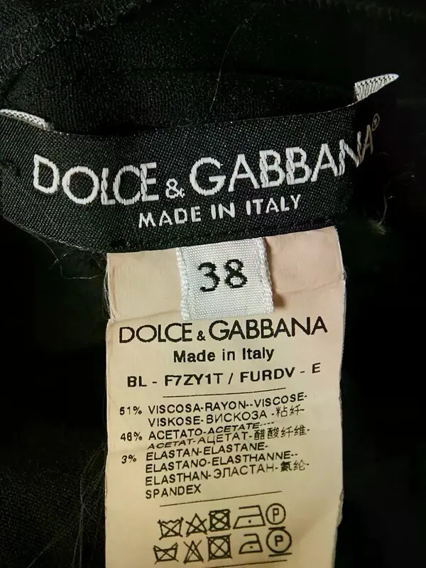 Dolce & Gabbana Ruffle-detail T-shirt