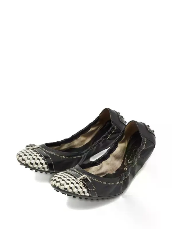 TOD'S Leather Ballet Flats