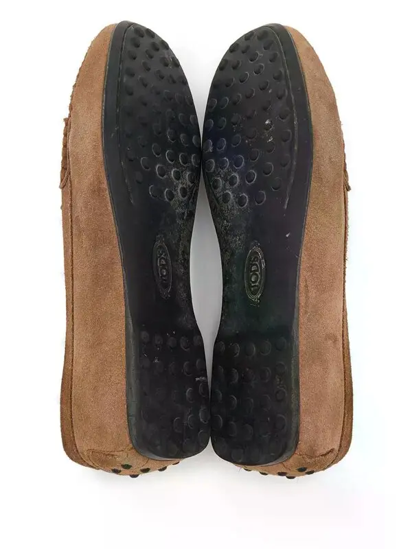 TOD'S Suede Penny Loafers
