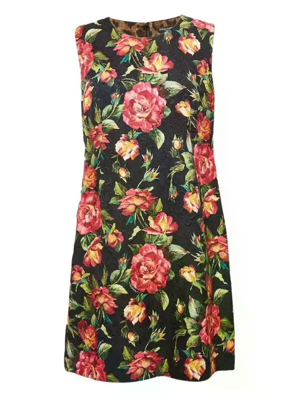 Dolce & Gabbana Floral Print Mini Dress