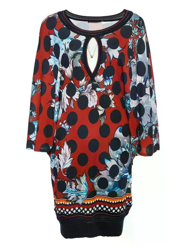 Roberto Cavalli Polka-dot Dress
