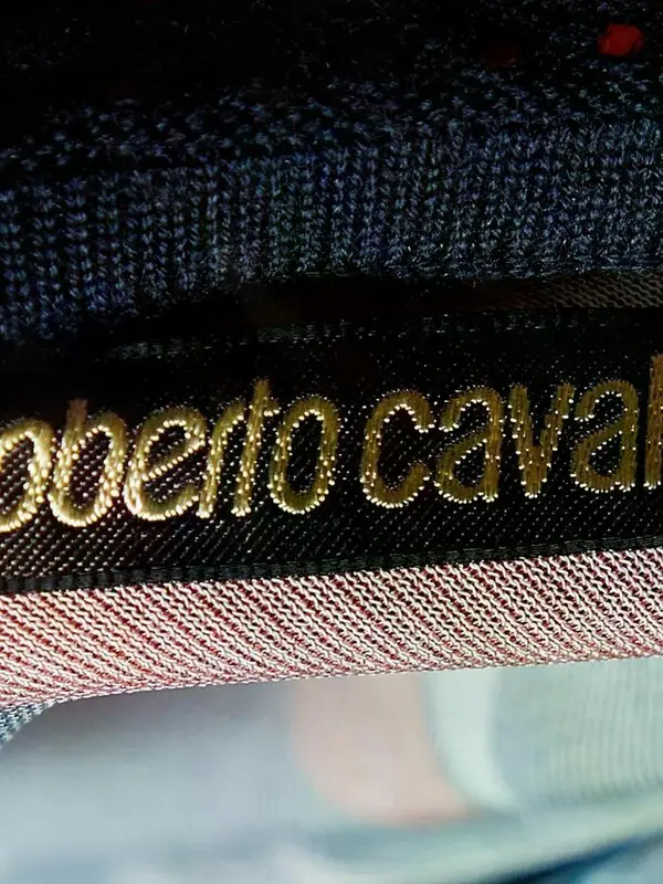 Roberto Cavalli Polka-dot Dress