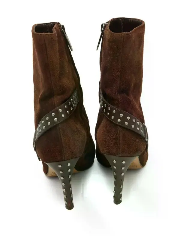 SERGIO ROSSI Studded Strap Boots